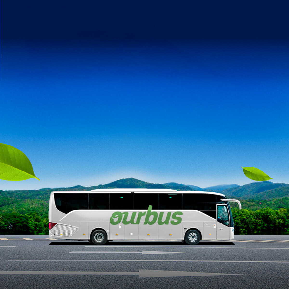 Ride Green This Earth Day 2025: OurBus Supports Eco-Friendly Travel